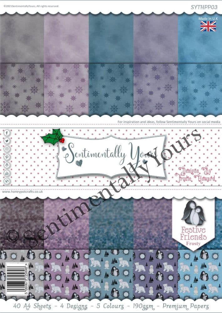 Festive Friends Frosty Paper Pack