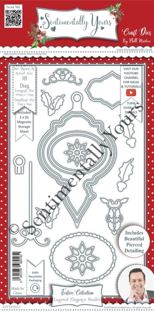 Layered Elegance Bauble - DL Die Set