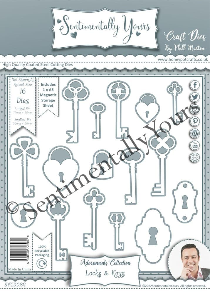 Locks & Keys A5 Die Set