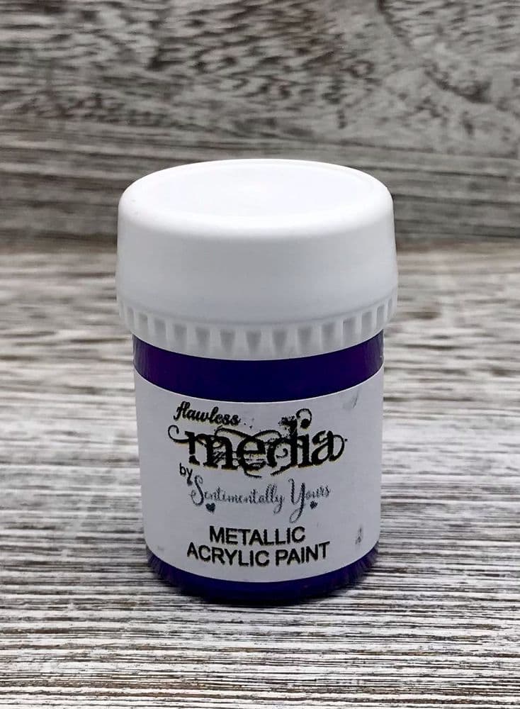 Metallic Acrylic Paint - Royal Purple