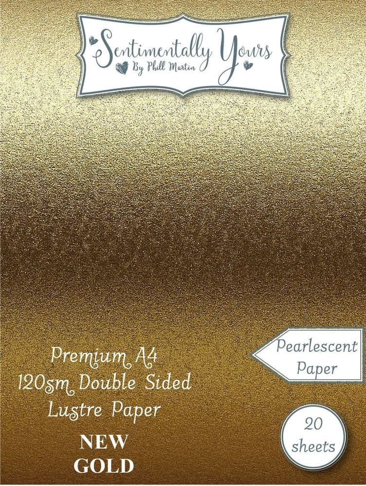 New Gold Lustre PAPER
