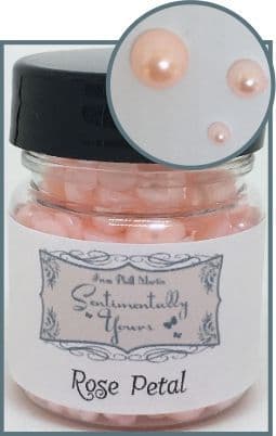 Rose Petal Jar Of Pearls