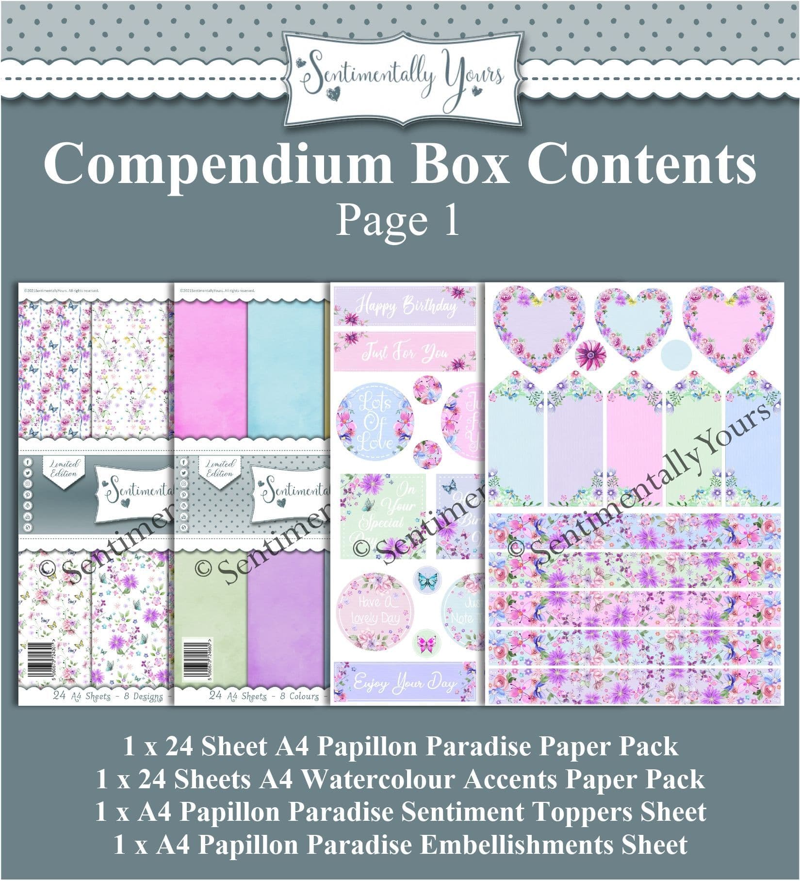 Sentimentally Yours Compendium Box Set