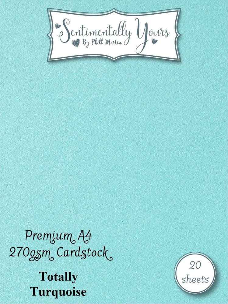Totally Turquoise Premium Cardstock