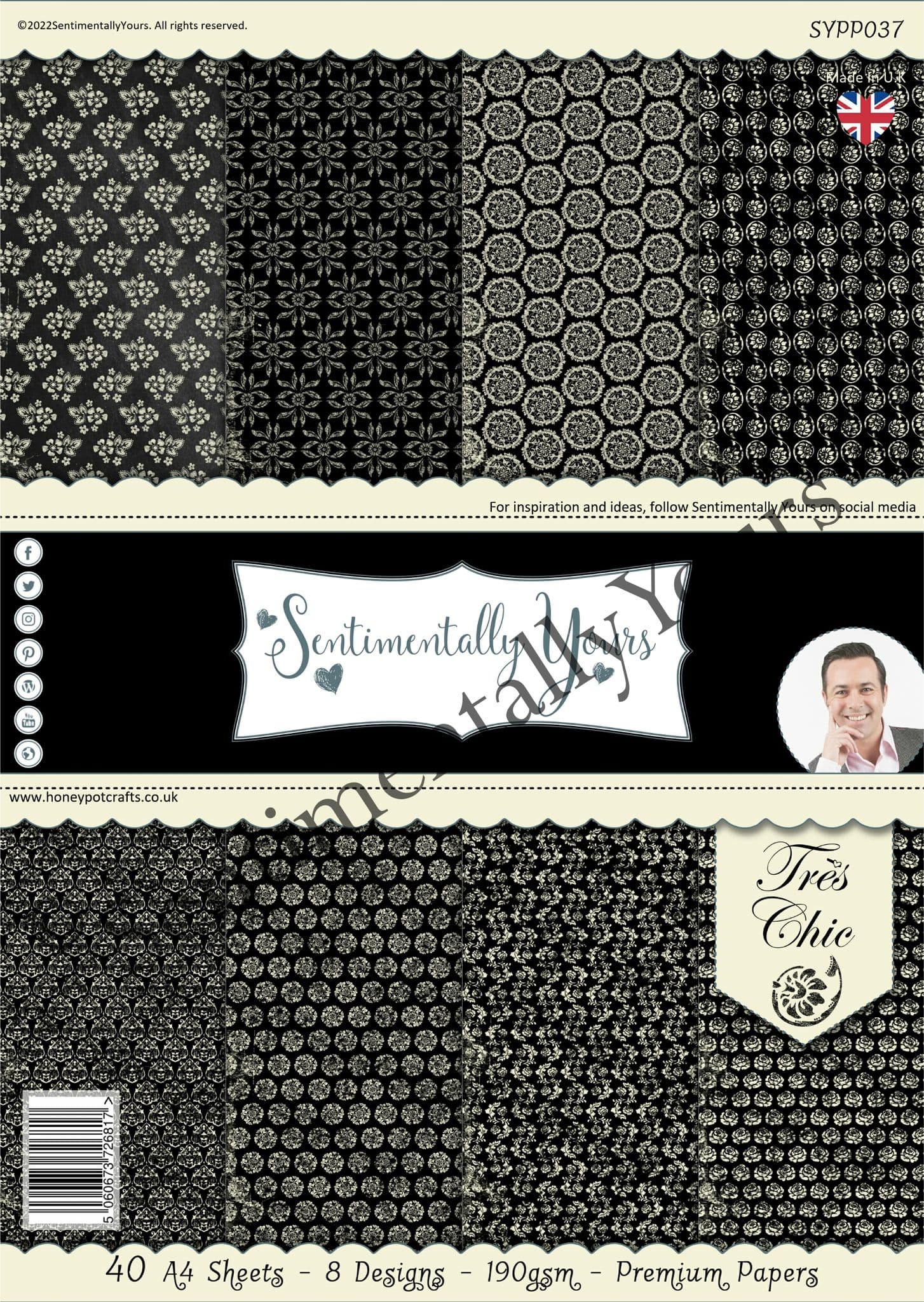 Tres Chic A4 Paper Pack