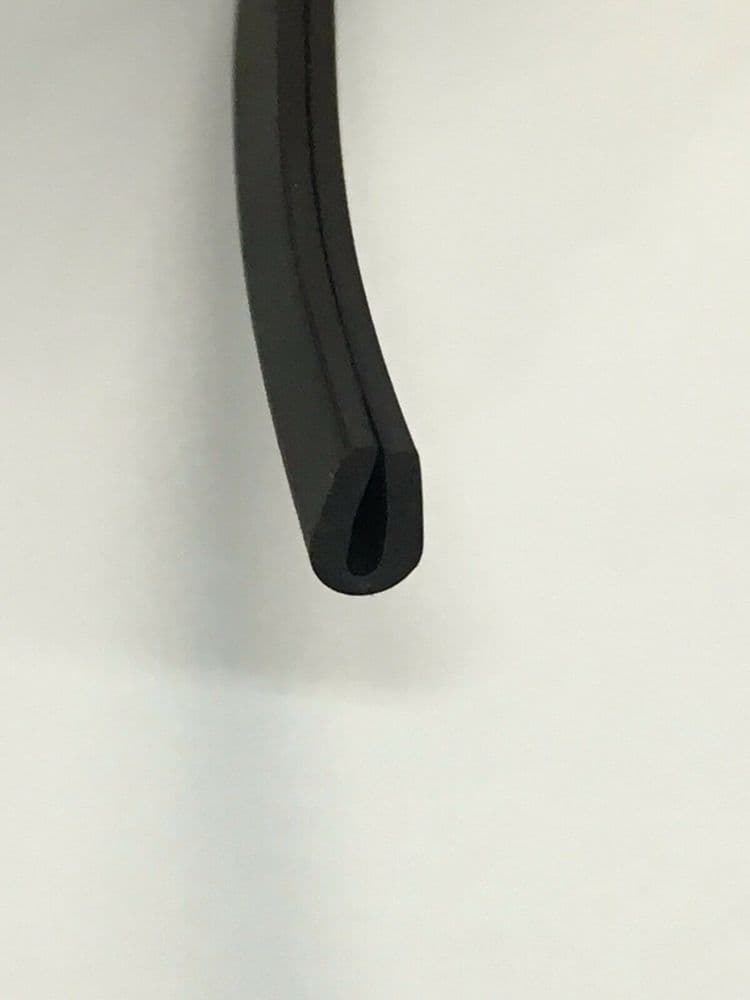 3 mtrs Soft flexible door glass rubber weatherstrip U channel seal ...