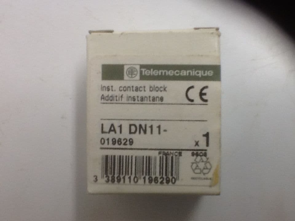 Auxilary Contact Block LA1DN11 Telemecanique Schneider 1NO 1NC 019629 ...