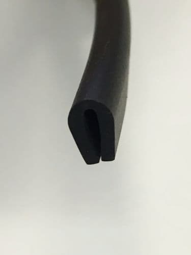 Soft Flexible Door Glass Rubber Weatherstrip U Channel Seal Strip Edge ...