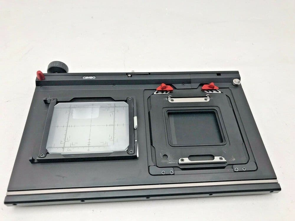 Cambo manufactured Sinar Horseman fit sliding back for digital or 120 ...