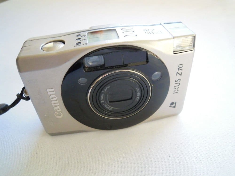 Canon IXUS Z70 APS Point and Shoot Film Camera Plus 1 roll of Fuji Film ...