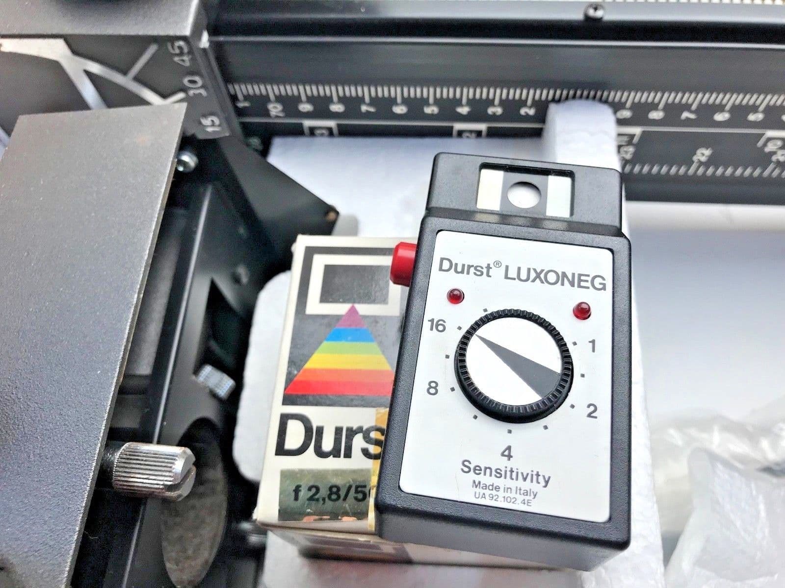 Durst M305 colour enlarger with 50mm Durst enlarger lens stabilised ...