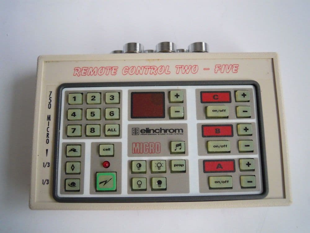 ELINCHROM MICRO REMOTE CONTROL TWO - FIVE 750 MICRO 19 325