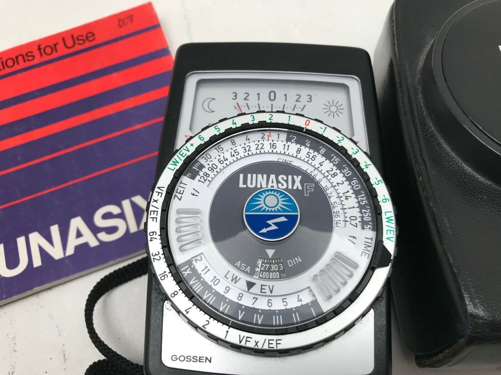 Gossen Lunasix F ambient and flash meter