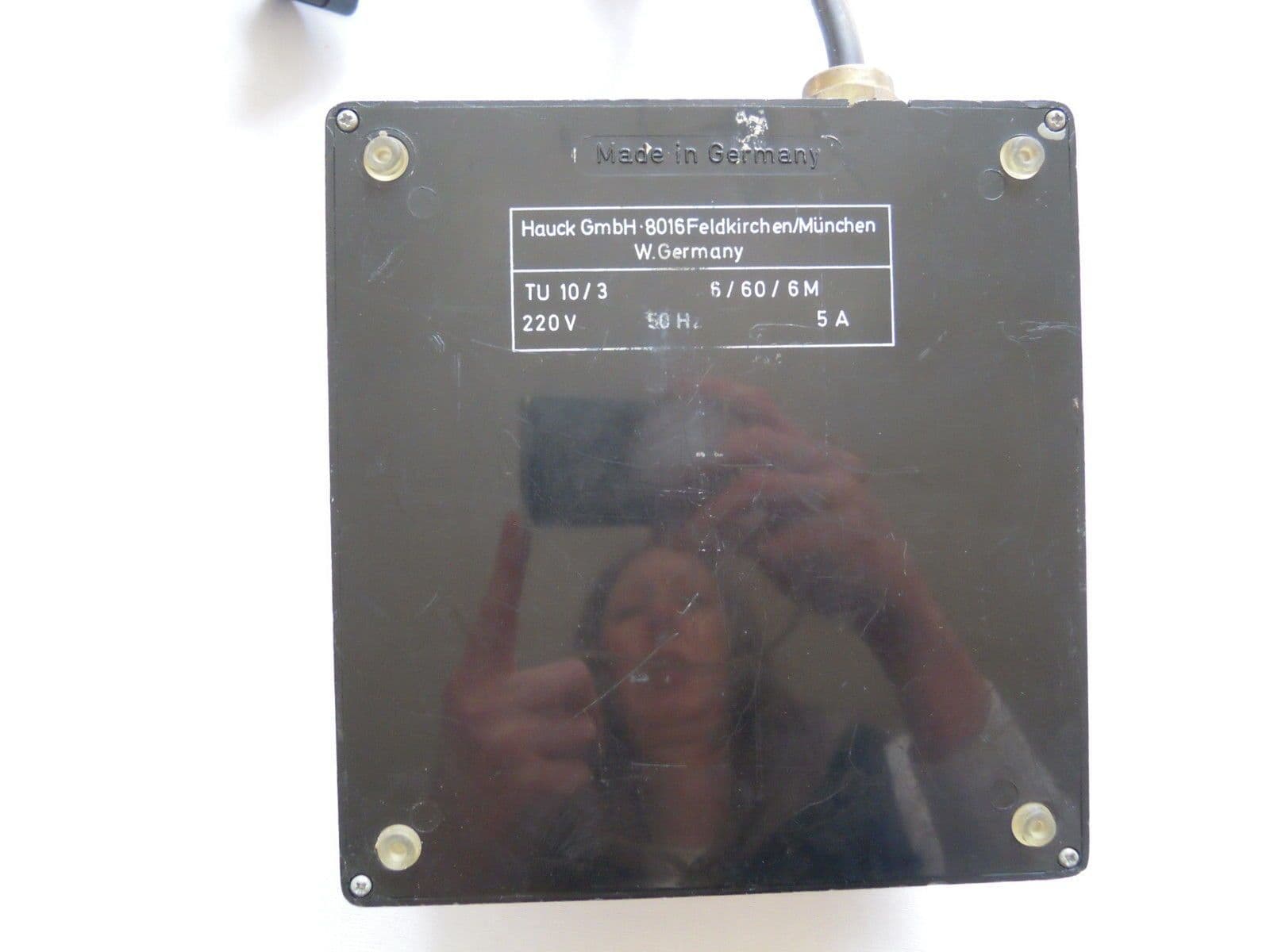 HAUCK ELECTRIC ENLARGER TIMER