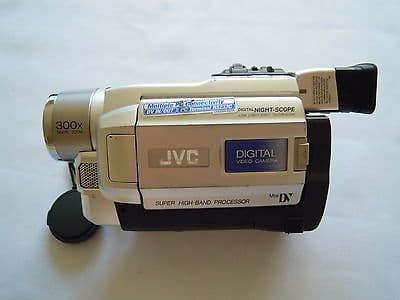 JVC 300x Digital Video Camera Mini DV GR-DVL157E