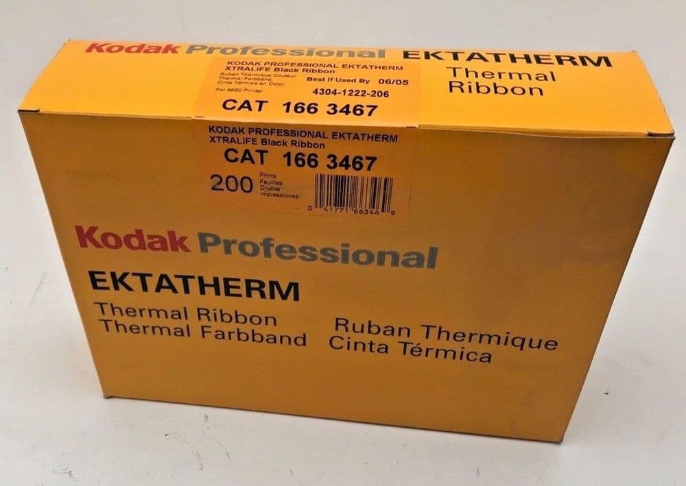 KODAK EKTATHERM RIBBON CAT No 166 3467 FOR MAKING PRINTS WITH KODAK DYE ...