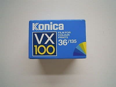 Konica VX 100 36/135 roll of film
