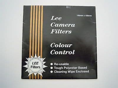 Lee Camera Filter Colour Control 100mmx100mm 81C