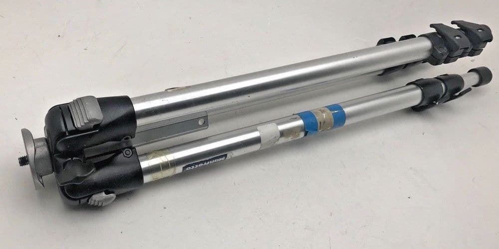 Manfrotto 055CL chrome aluminium tripod legs