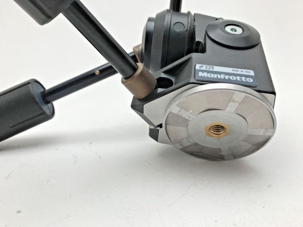 MANFROTTO MN229 PROFESSIONAL 3 WAY PAN AND TILT TRIPOD HEAD