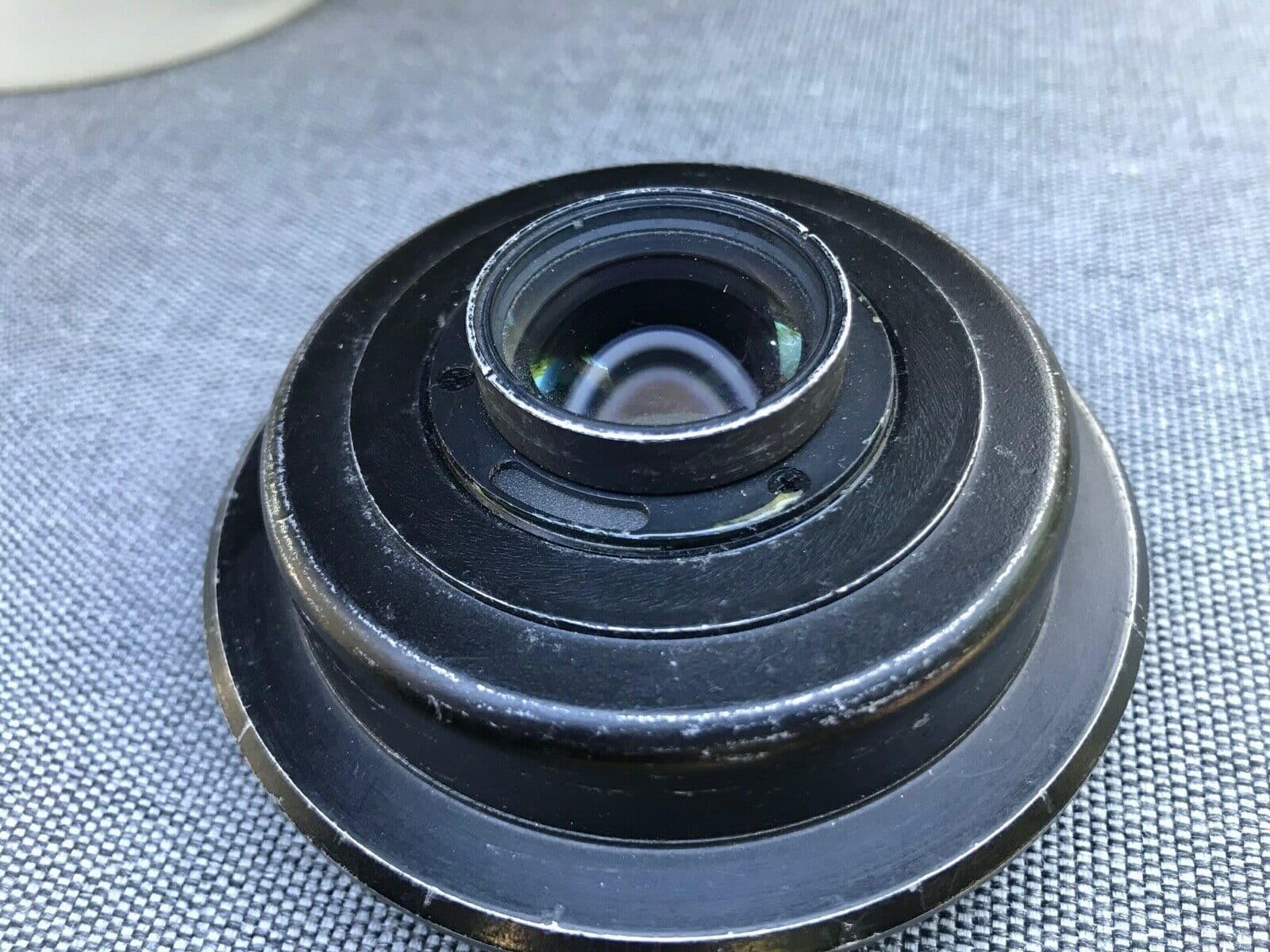 Nikon EL-Nikkor 50mm F2 8 enlarger lens on sunken meopta lens panel ...