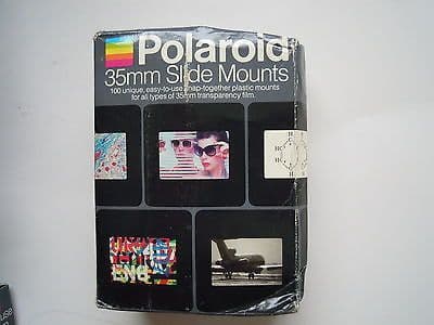 Polaroid 35mm Auto process slide mounter slide mounts Polapan and ...