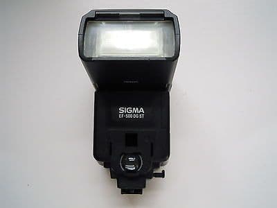 Sigma EF-500 DG ST Shoe Mount Flash for Konica Minolta