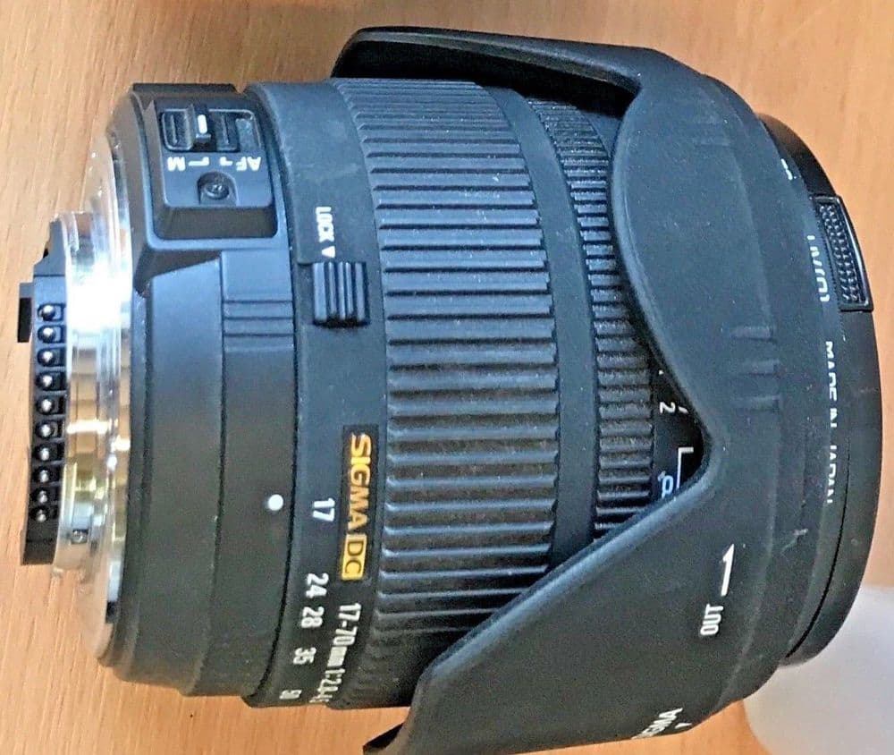 Sigma Nikon fit 17-70mm DC Zoom AF lens