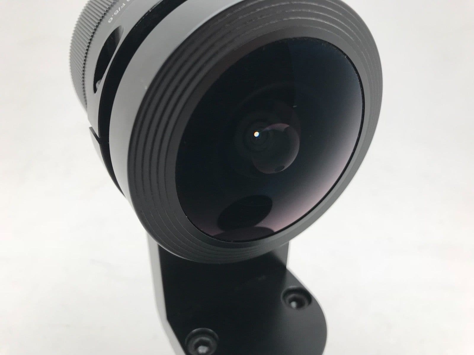 Sunex 5 6mm F5 6 full circle fish eye lens on rotating adapter