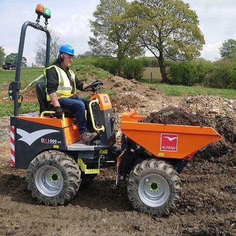 1 Tonne High Lift Dumpers For Hire