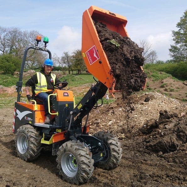 1 Tonne High Lift Dumpers For Hire