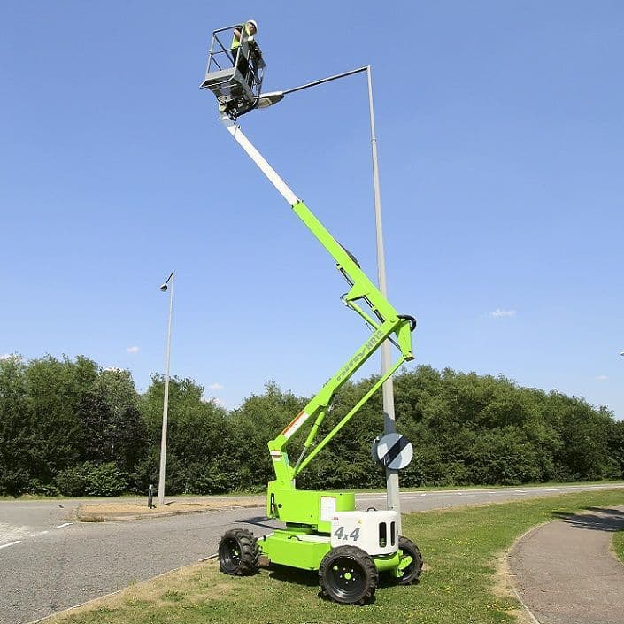 12m Self Propelled 4x4 Boom Lift - Nifty HR12 For Hire