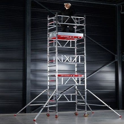 4m One Man Quick Assembly Tower - MiTOWER For Hire