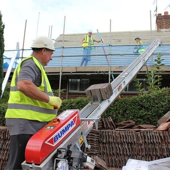 8m & 10m BUMPA Tile & Brick Lifts For Hire