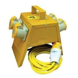 Elite 16 Amp 4-Way Splitter Box - 4x16 Amp 110V