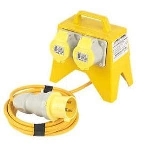 Elite 32 Amp 4-Way Splitter Box - 4x16 Amp 110V