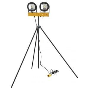 Elite LED 35W Twin Headed Tripod Light - 2 x 5 500 Lumens 110V