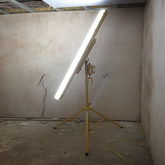 Fluorescent Plasterer s Lights For Hire