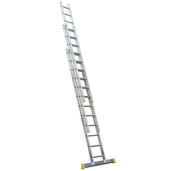 Lyte NELT335 12 Rung Triple Extension Ladder - 3 42/8 46m EN131-2