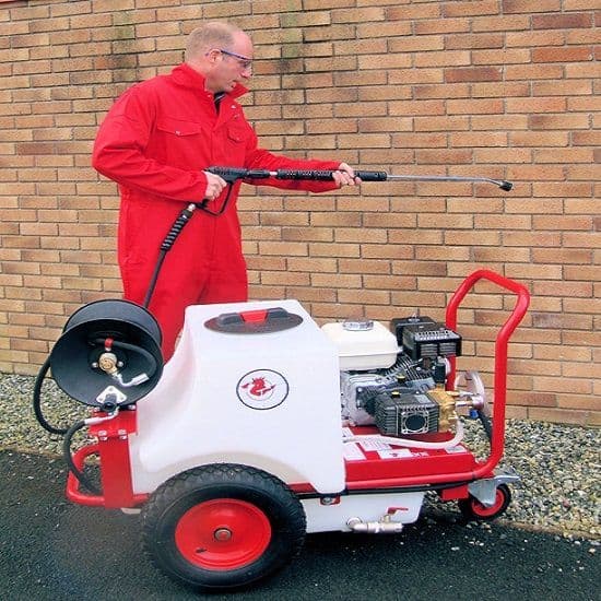 Mini Bowser Petrol Pressure Washer For Hire