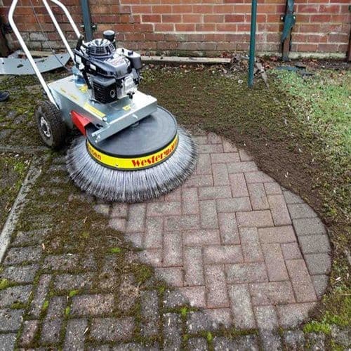 Powered Weed & Moss Brush For Hire