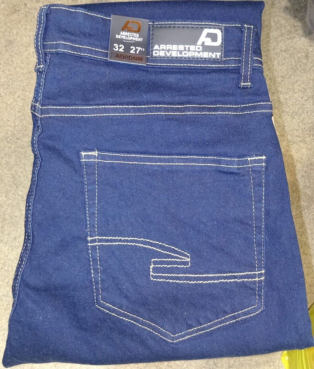 27" INSIDE LEG JEANS STRETCH JEANS EXTRA SHORT LENGTH SMART CASUAL SLIM FIT