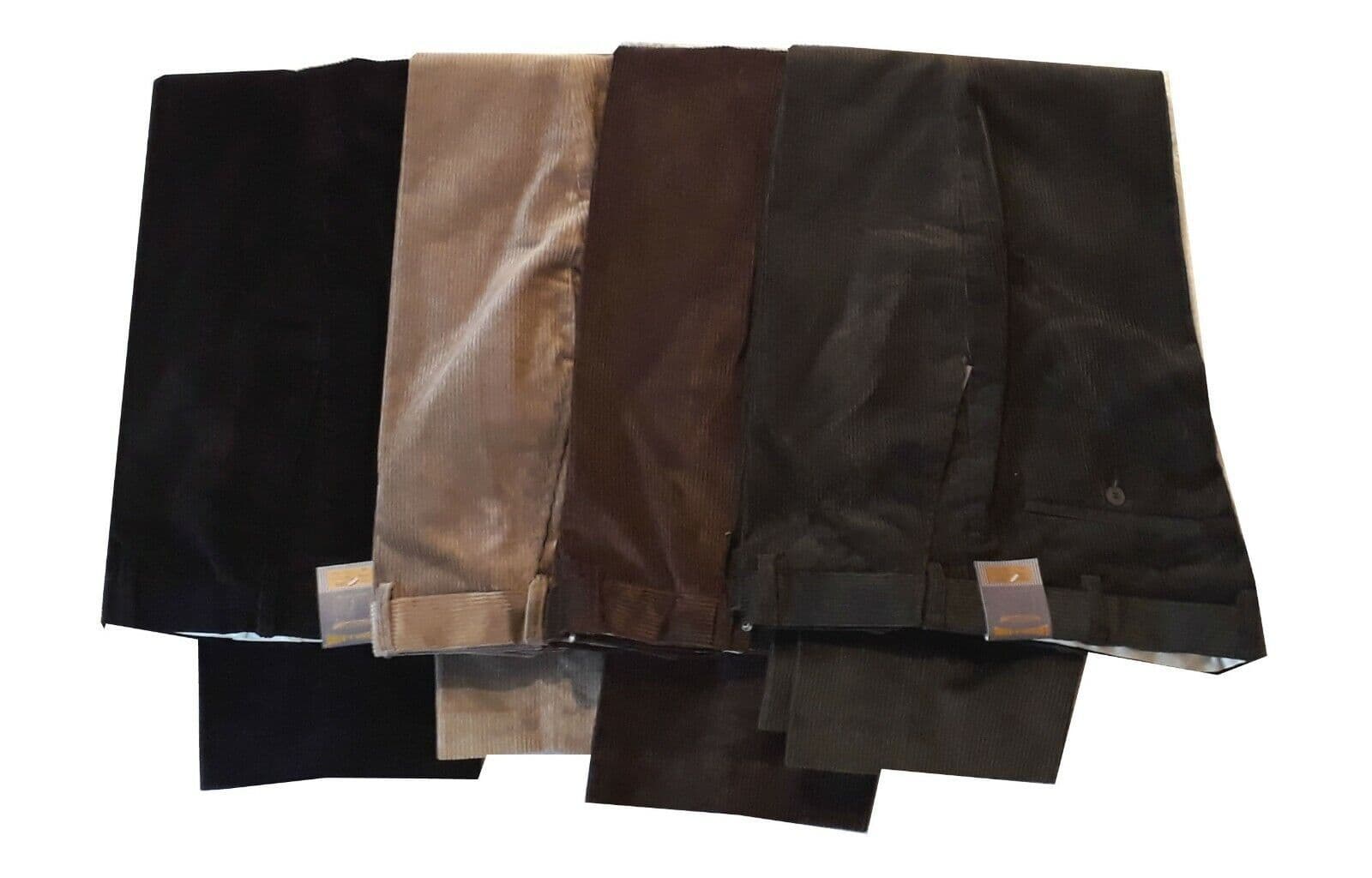 29" Length CORDS MENS EXPANDABLE SELF ADJUSTING FLEXIBLE WAIST CORDUROY ...