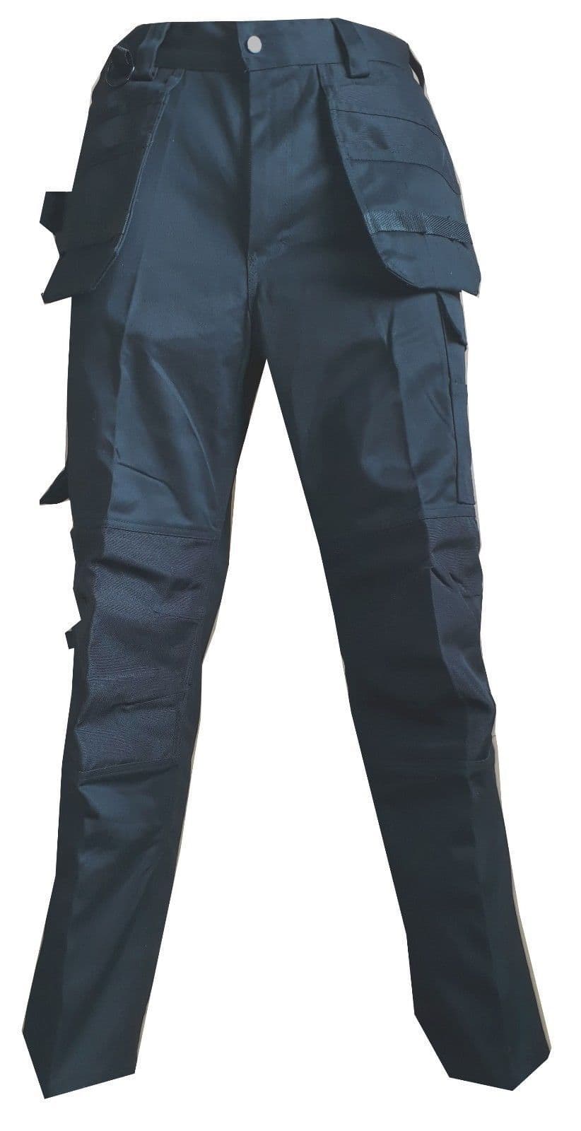 Heavy Duty Work Wear Trousers Professional Tradesman Knee Pad Tool pockets