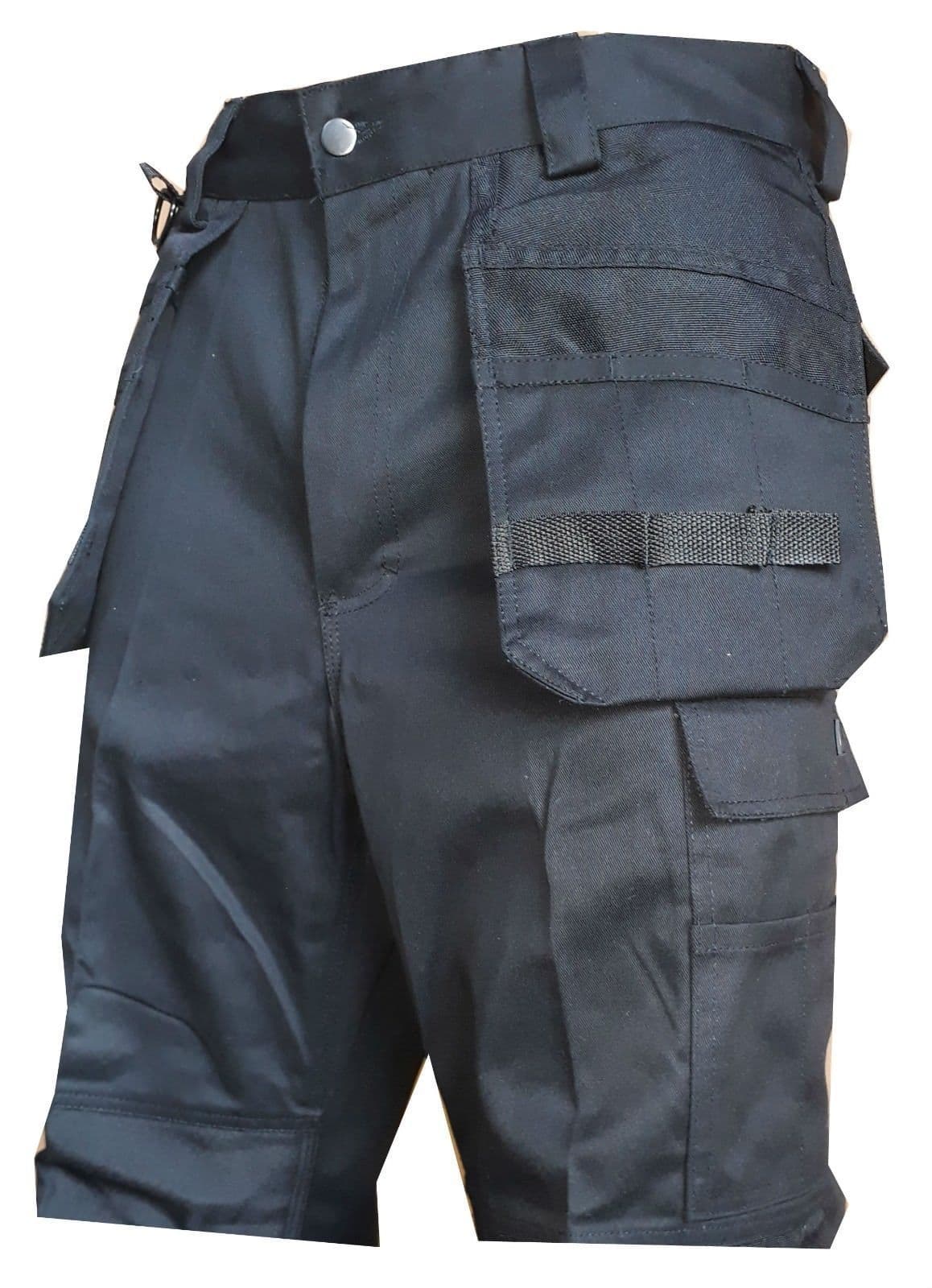 Heavy Duty Work Wear Trousers Professional Tradesman Knee Pad Tool pockets