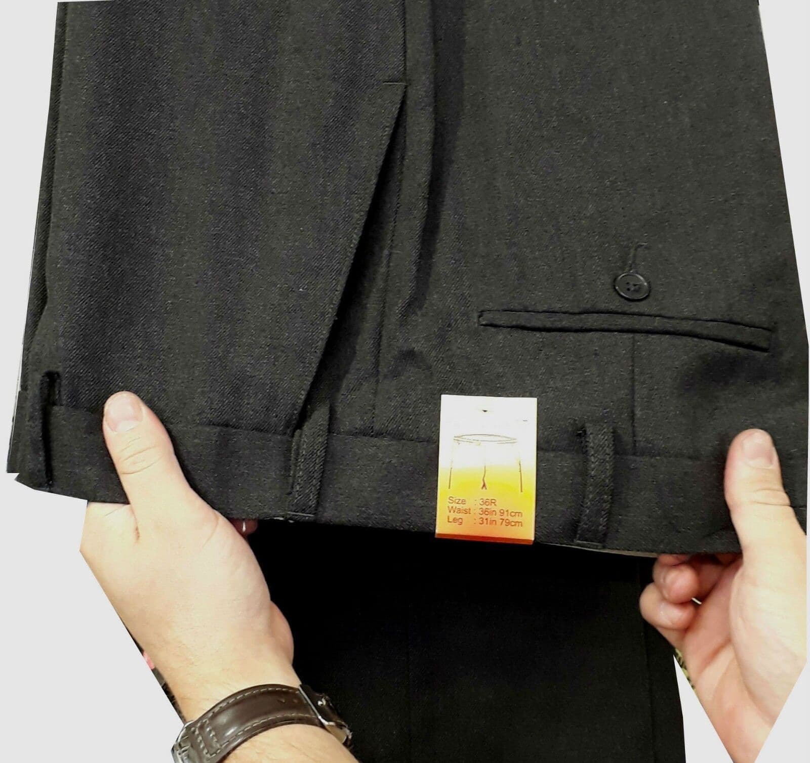 Men s 25 Short Leg Thermal Expand-A-Band Trousers