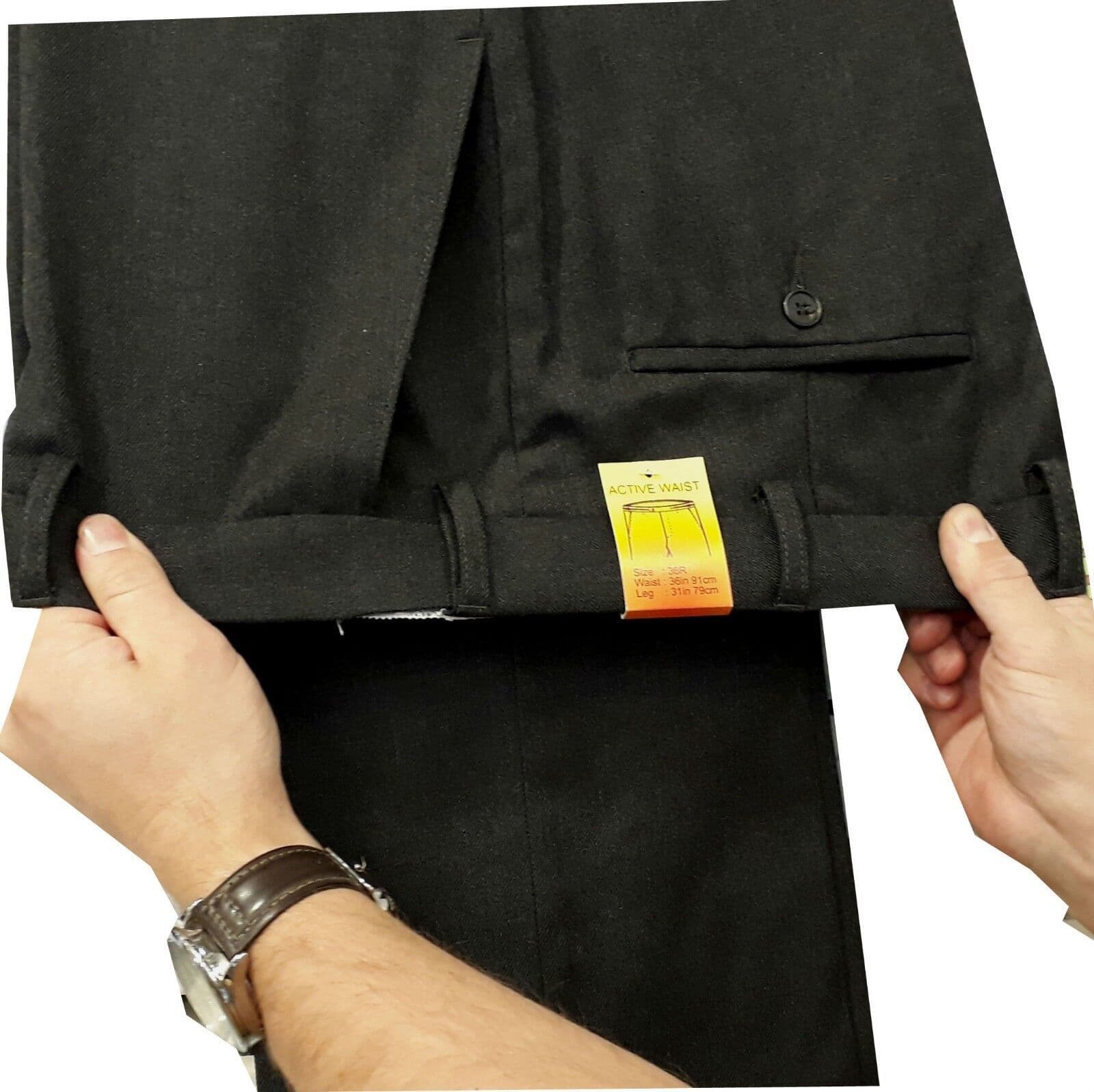 Men s 25 Short Leg Thermal Expand-A-Band Trousers