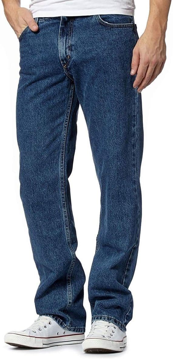 Durable men’s jeans with 25" inside leg. Extra short fit, heavy-duty ...