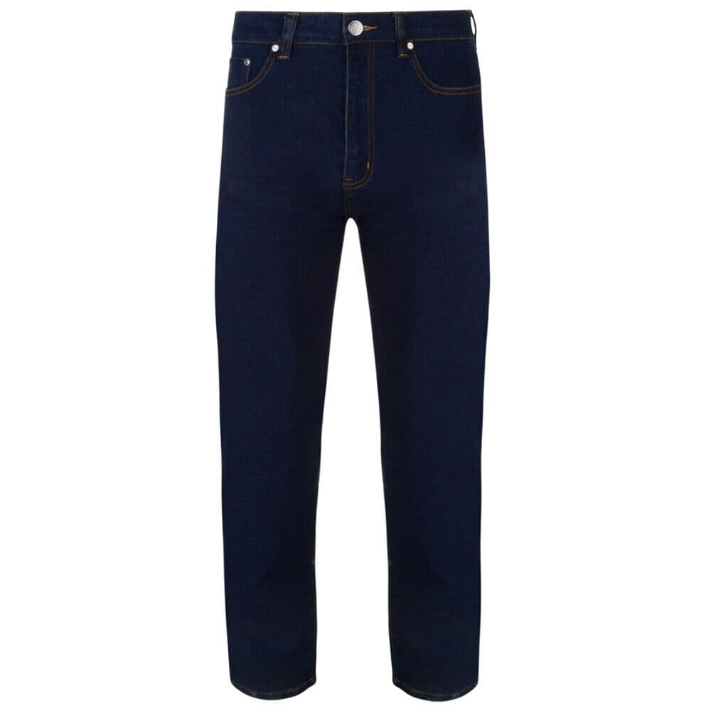 Men Stretch Jeans Indigo Kam Jeans Big Sizes Regular Fit W 40 upto W 64