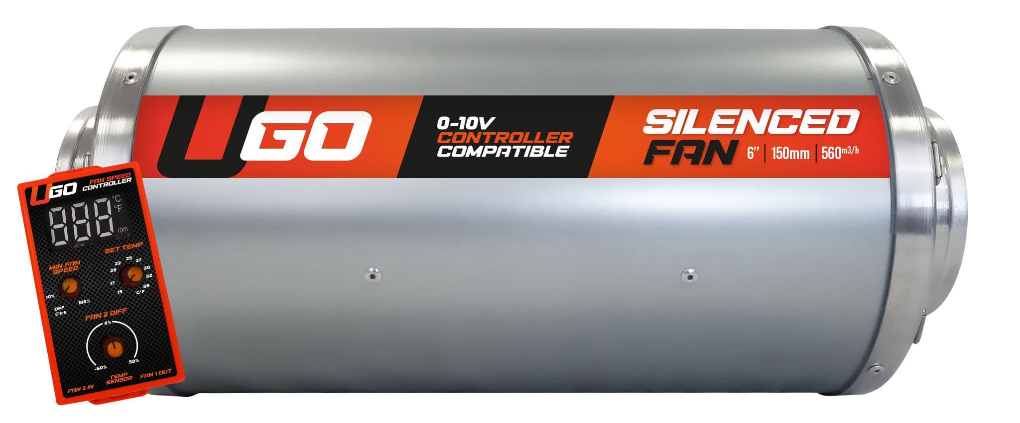 NEW! U-Gro Digital Ec Extractor Fans From the makers of Hyper Fan